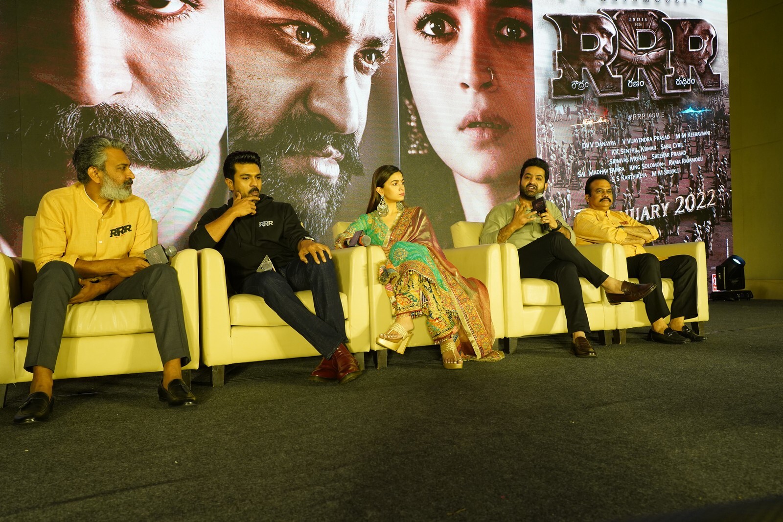 RRR Movie Press Meet - Filmibeat