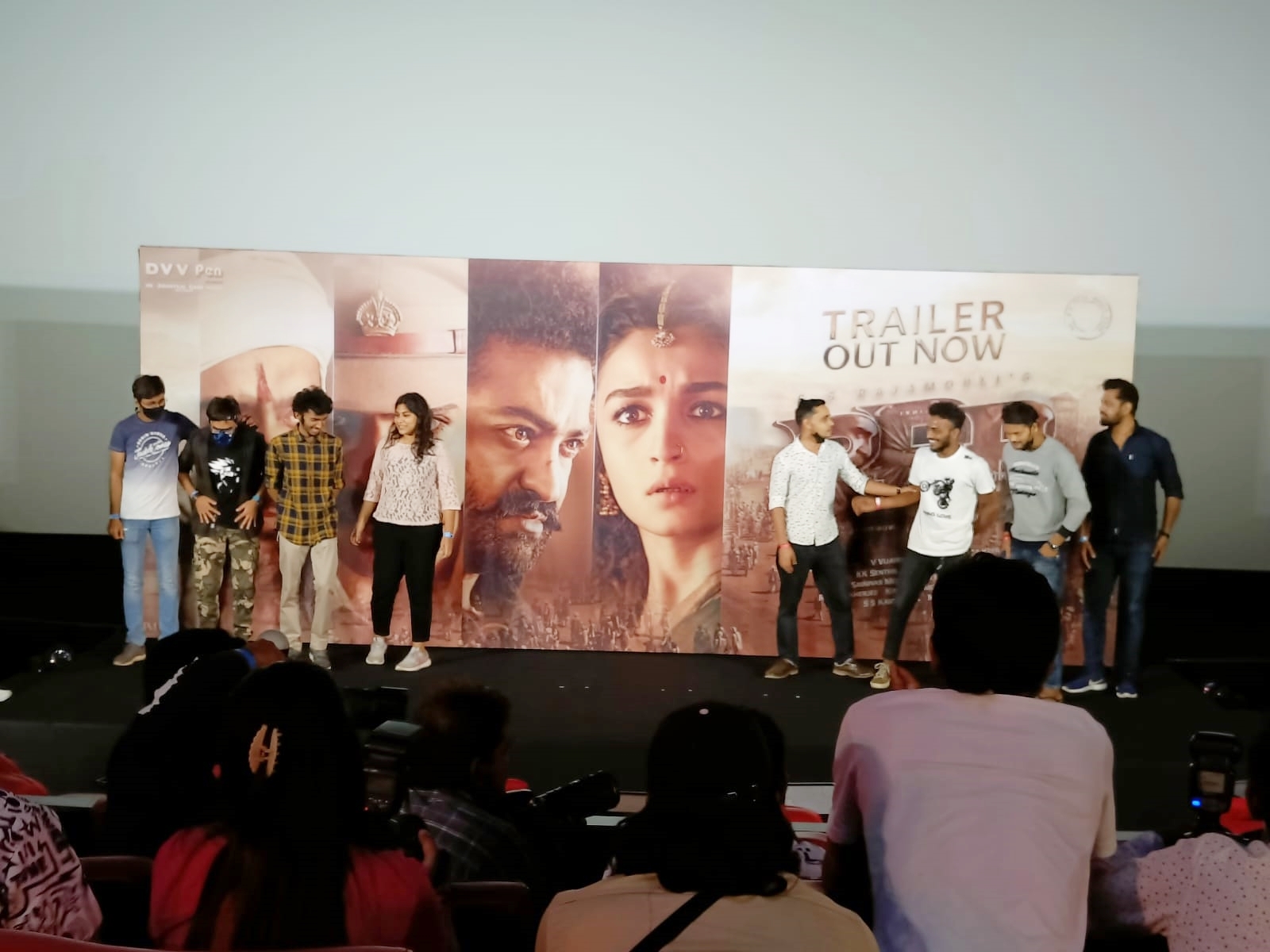 RRR Trailer Launch: Jr NTR, Ajay Devgn, Alia Bhatt & SS Rajamouli ...