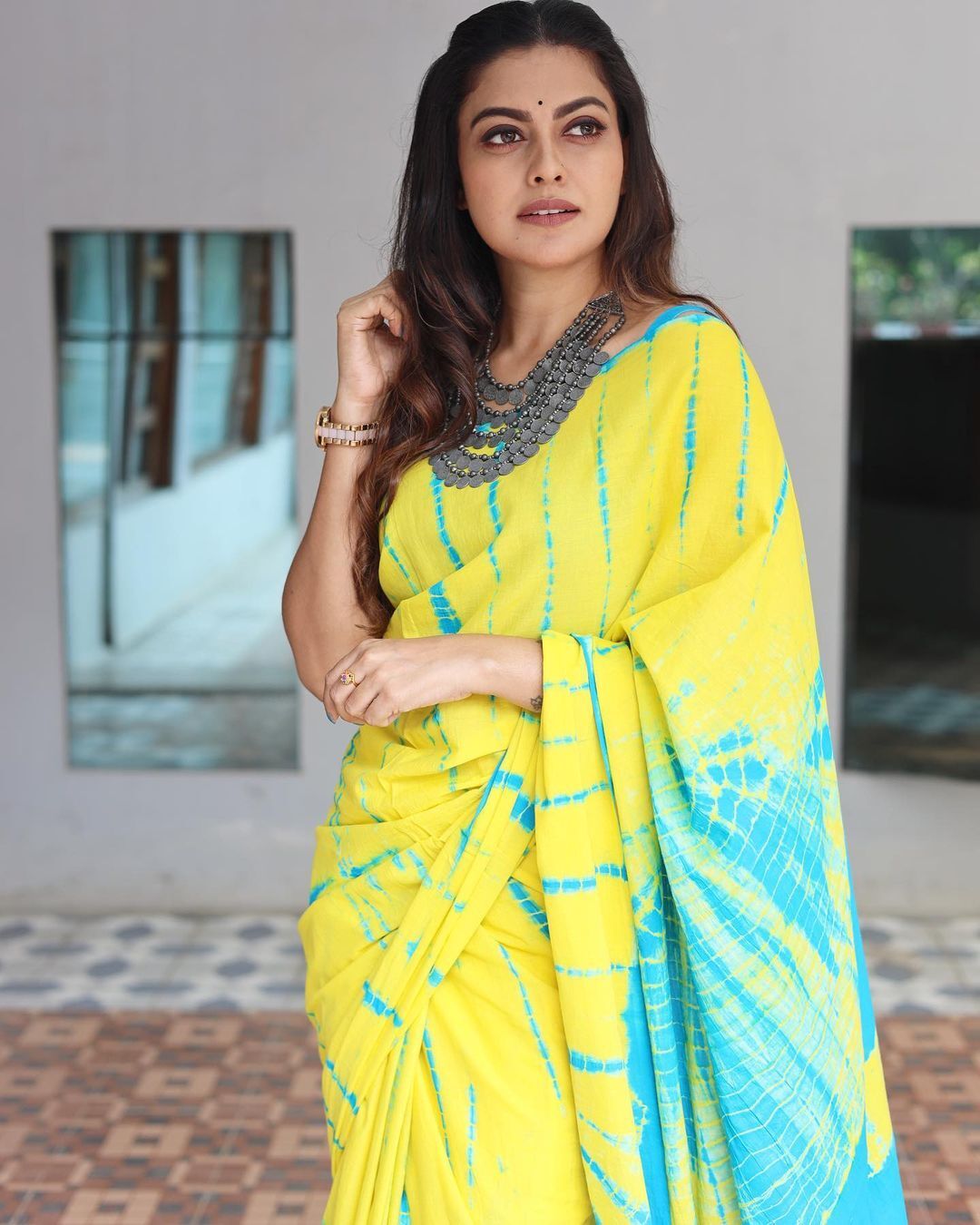 സാരിയിൽ മാസ് ലുക്കിൽ അനുശ്രീ; പുത്തൻ ചിത്രങ്ങളിതാ | Actress Anusree New ...