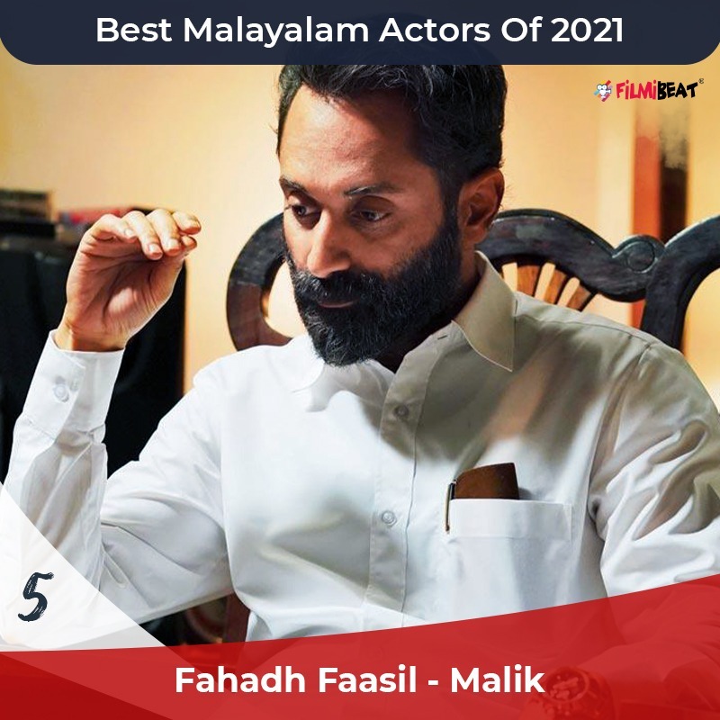 Best Malayalam Actors of 2021 - Filmibeat