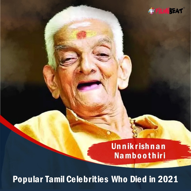 Popular Tamil Celebrities Who Died In 2021 Photos - Filmibeat