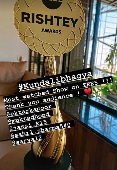 Zee Rishtey Awards 2021 Winners List: Dheeraj Dhoopar, Shraddha Arya ...