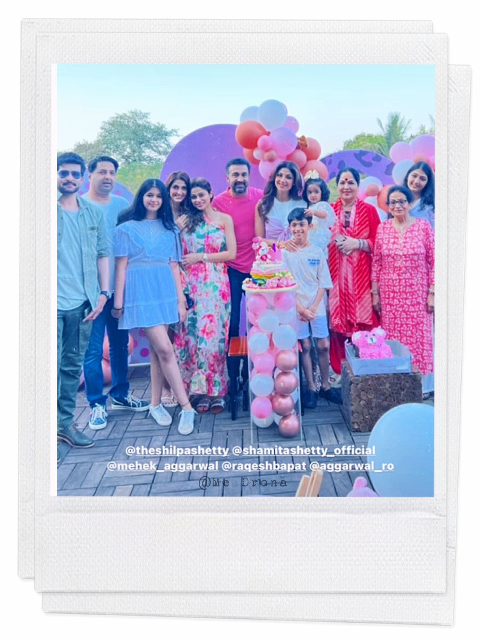 Shilpa Shetty's Daughter Shamisha Shetty Kundra's Birthday Party Inside ...