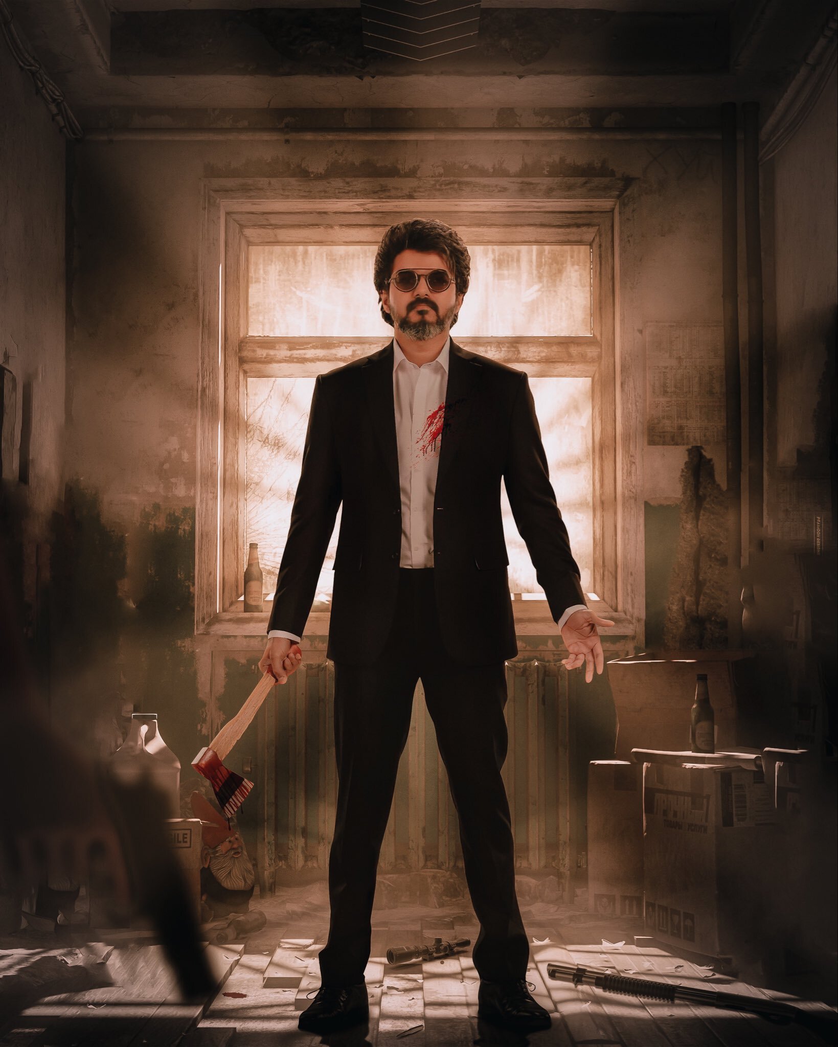 சட்டையில் ரத்த கறையுடன் விஜய்...மாஸான பீஸ்ட் விஜய் ஸ்டில்ஸ் | Actor ...
