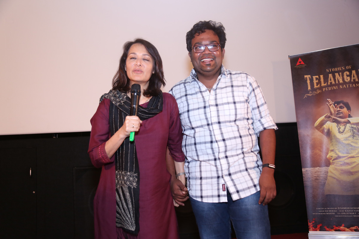 Perini Natyam 'Stories Of Telangana' Movie Press Meet - Filmibeat