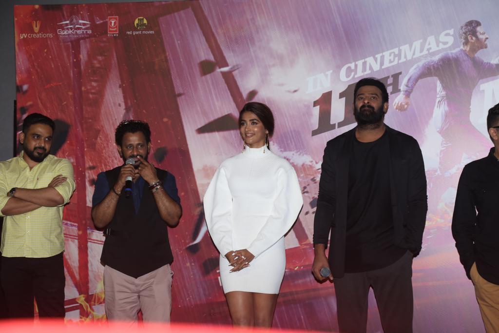Prabhas And Pooja Hegde Pictures From Radhe Shyam Trailer Launch In ...