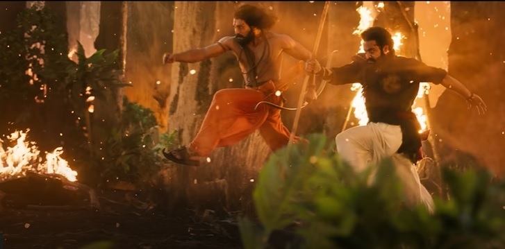 RRR: Five Whistle-Worthy Moments From Ram Charan-Junior NTR's Action ...