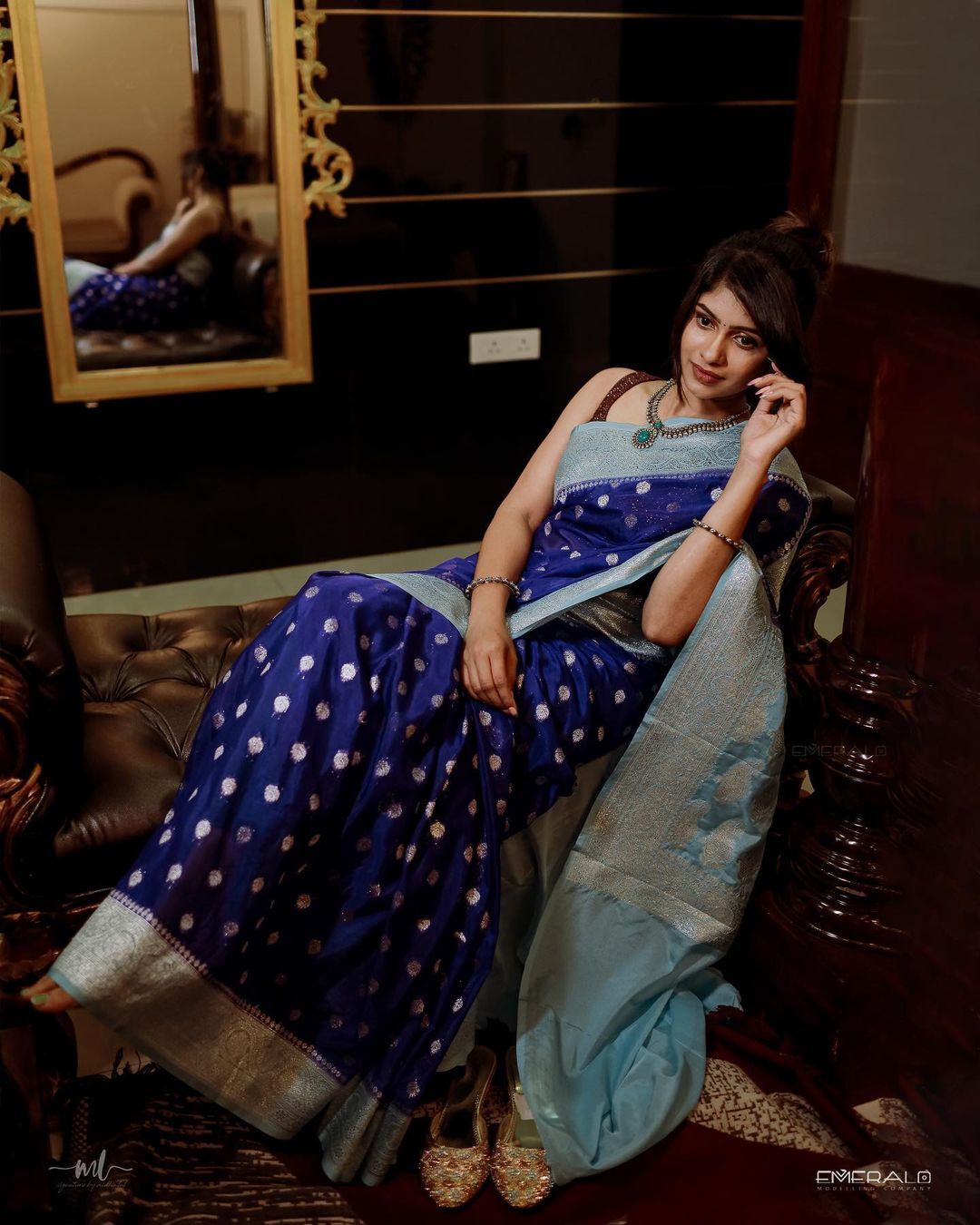 സാരിയില്‍ സുന്ദരിയായി കുടുംബവിളക്ക് താരം; ഫോട്ടോഷൂട്ട് വൈറല്‍ ആവുന്നു ...