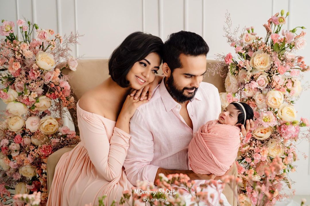 Disha Madan Baby Avira Naming Ceremony Photoshoot - Filmibeat