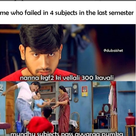 Fans Create Memes On Magnum Opus KGF Chapter 2 - Filmibeat