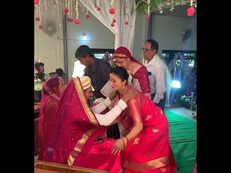 Harshika Poonacha Brother Chethan Chengappa Wedding - Filmibeat