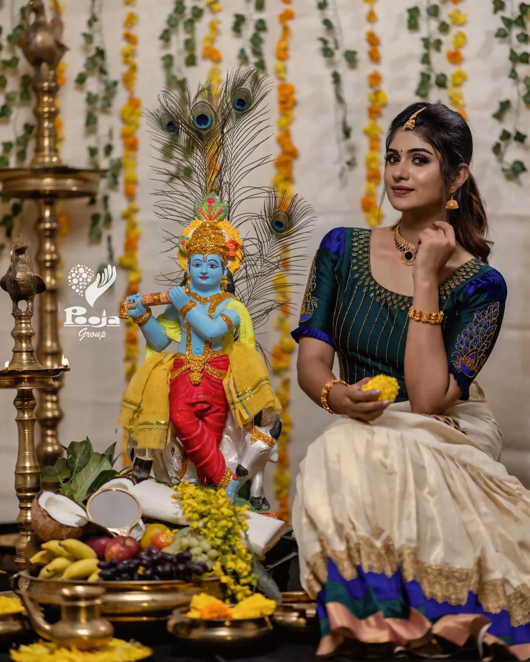 വിഷു കണിയൊരുക്കി കുടുംബവിളക്ക് താരം, നടിയുടെ ഫോട്ടോസ് കാണാം ...