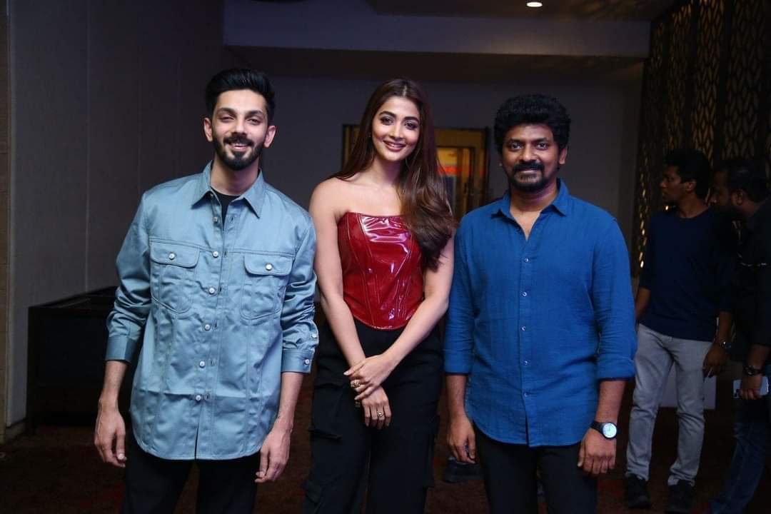 Beast : ప్రెస్ మీట్లో అరబిక్ కుత్తు స్టెప్పులు వేసిన పూజా హెగ్డే ...