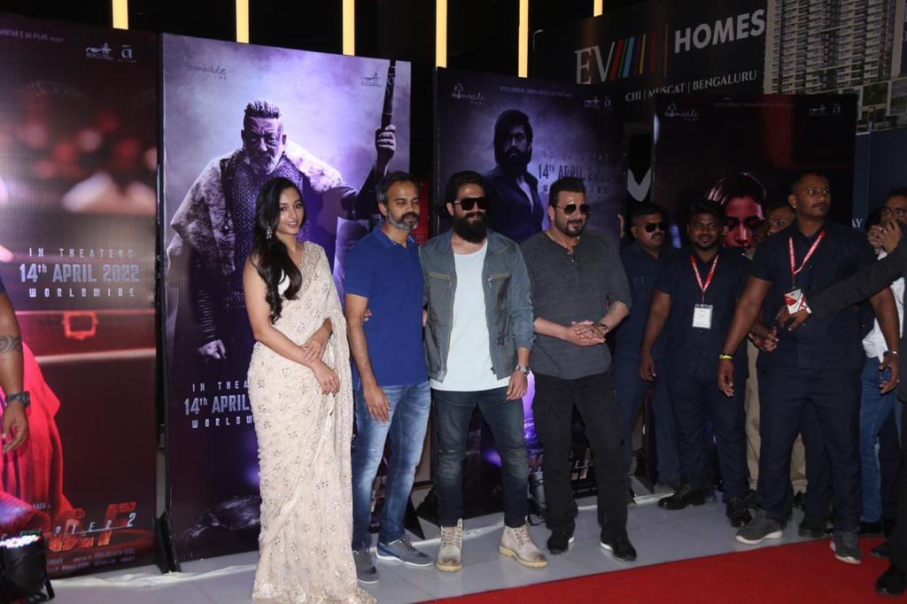 Promotion of KGF 2 Yash and Sanjay Dutt in Mumbai - Filmibeat