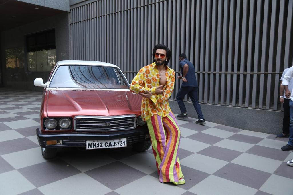 Ranveer Singh For Jayesh Bhai Jordaar Song Firecracker Launch Filmibeat
