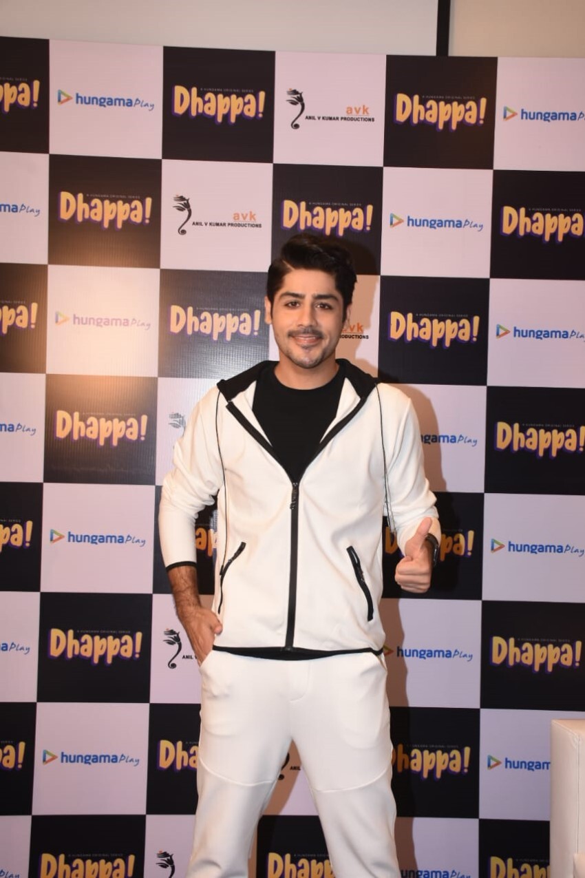 Jay Bhanushali, Monalisa, Vishal Singh and others at Dhappa web series ...