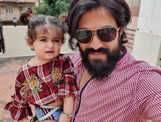 KGF 2 Star Yash's Pictures With His Kids That Prove 'Rocky Bhai' Is The ...