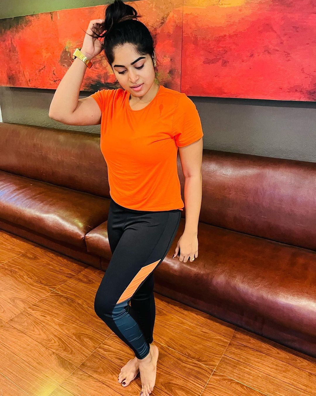 മേക്കപ്പില്ലെങ്കിലും ആരതി സുന്ദരി തന്നെ, കലക്കൻ ചിത്രങ്ങൾ കാണാം | Serial Actress Arathy Sojan ...