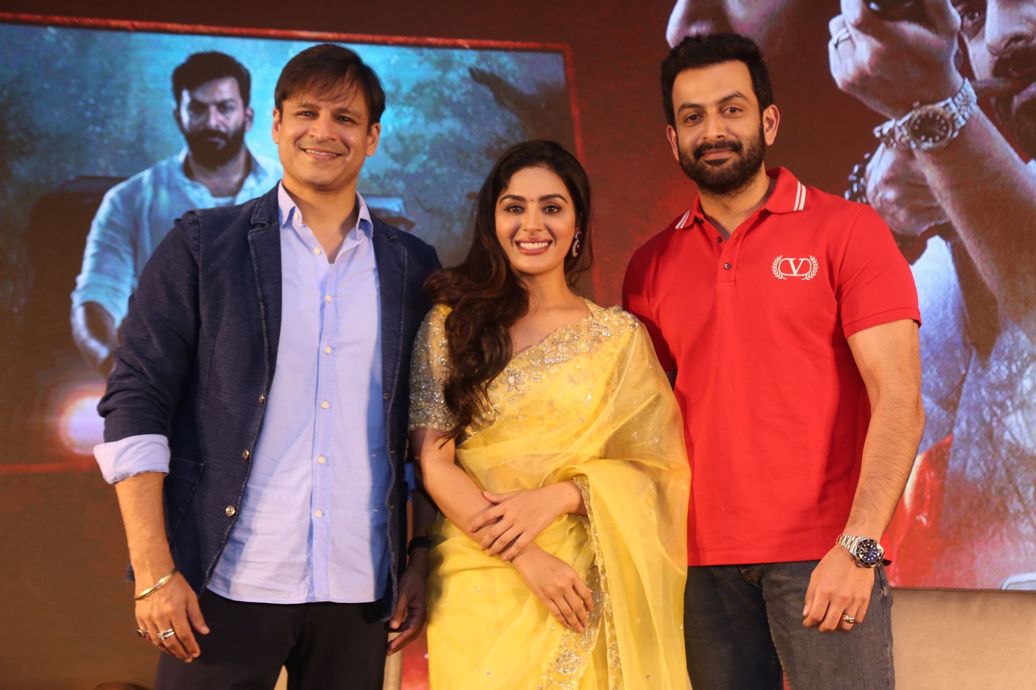Kaduva Movie Teaser Launch Stills - Filmibeat