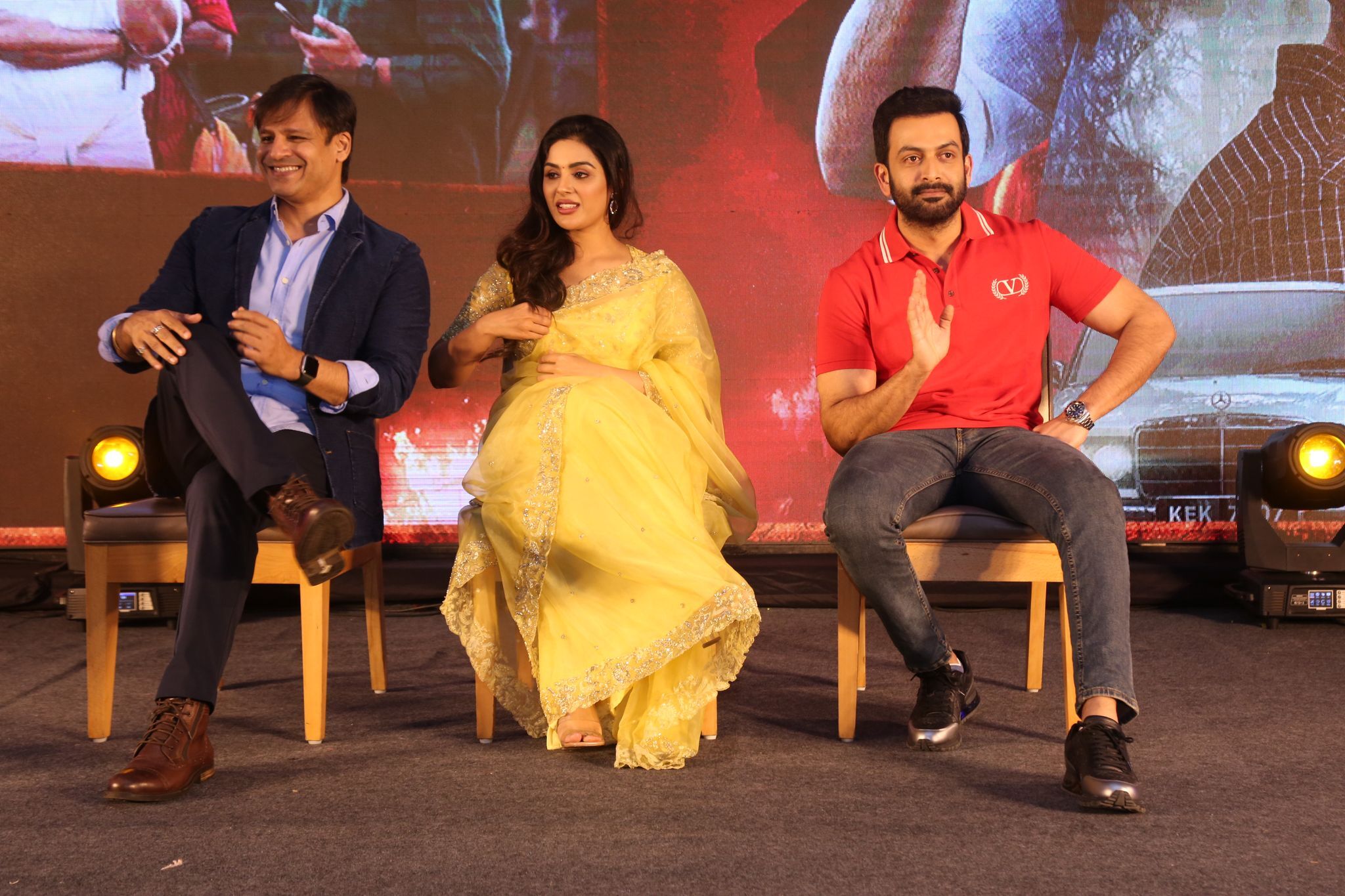 Kaduva Movie Teaser Launch Stills - Filmibeat