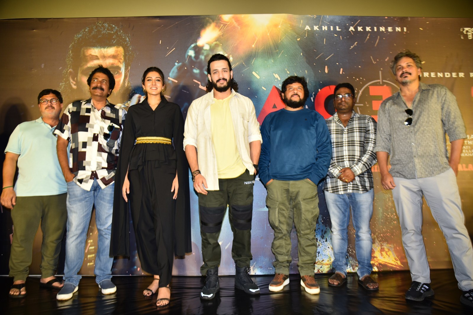 Agent Movie Teaser Launch Event Stills - Filmibeat