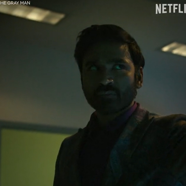 Dhanush Behind the scenes of The Gray Man Photos - Filmibeat