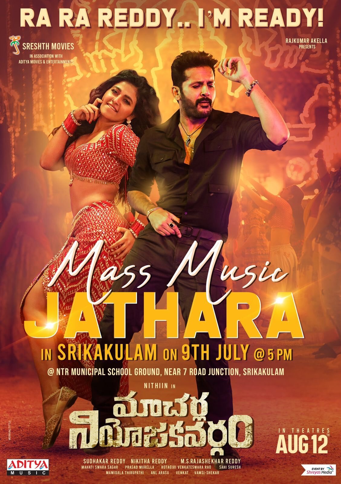 Macherla Niyojakavargam Telugu Movie: Pooja, Shooting Stills, Location ...