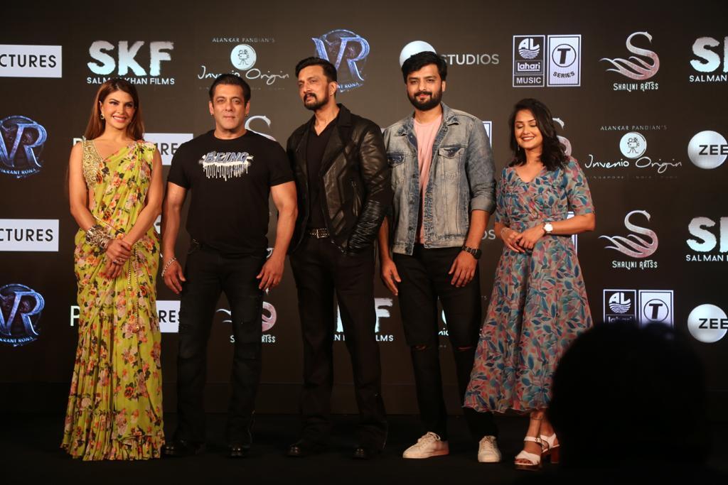 Pre release event of Vikrant rona Salman khan Jacquline Fernandez and kiccha sudeep Photos ...