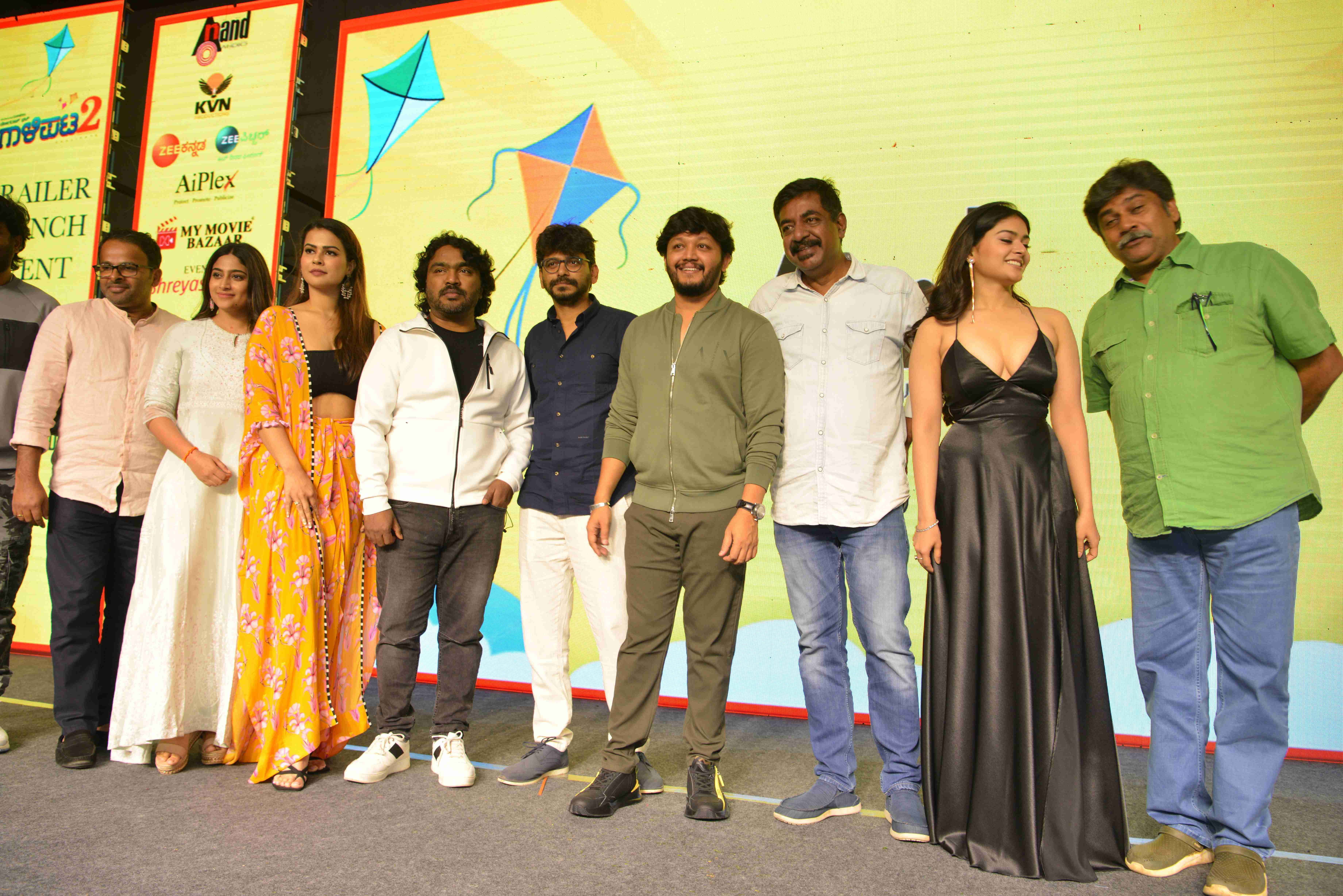 Gaalipata 2 Film Trailer Launch Event - Filmibeat