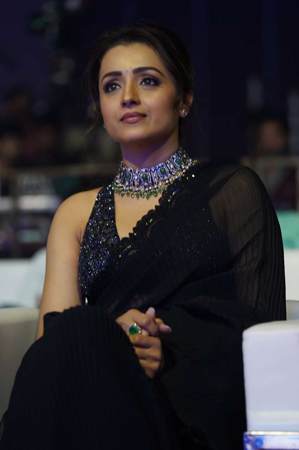 Trisha Krishnan beautiful look at PS 1 pre release event