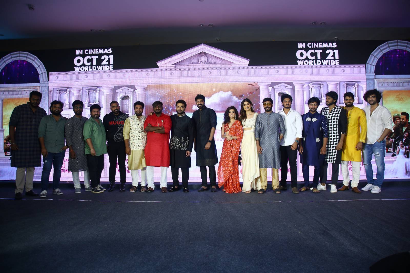 Ori Devuda Movie Diwali Daawath Event - Filmibeat