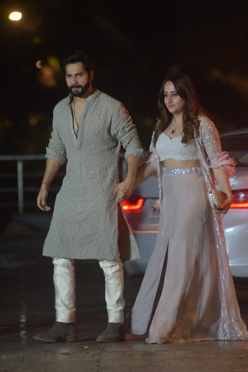Varun Dhawan with Natasha, Ekta Kapoor, Aditi Rao Hydari Attend Sonam ...