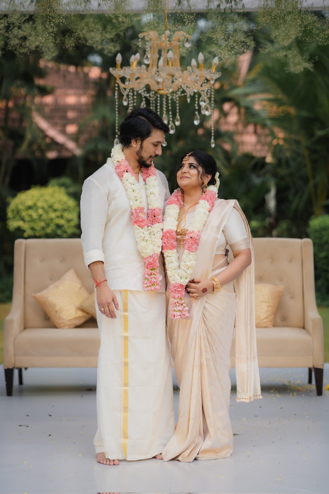 Gautham Karthik Married Actress Manjima Mohan In Chennai , See Photos - Filmibeat