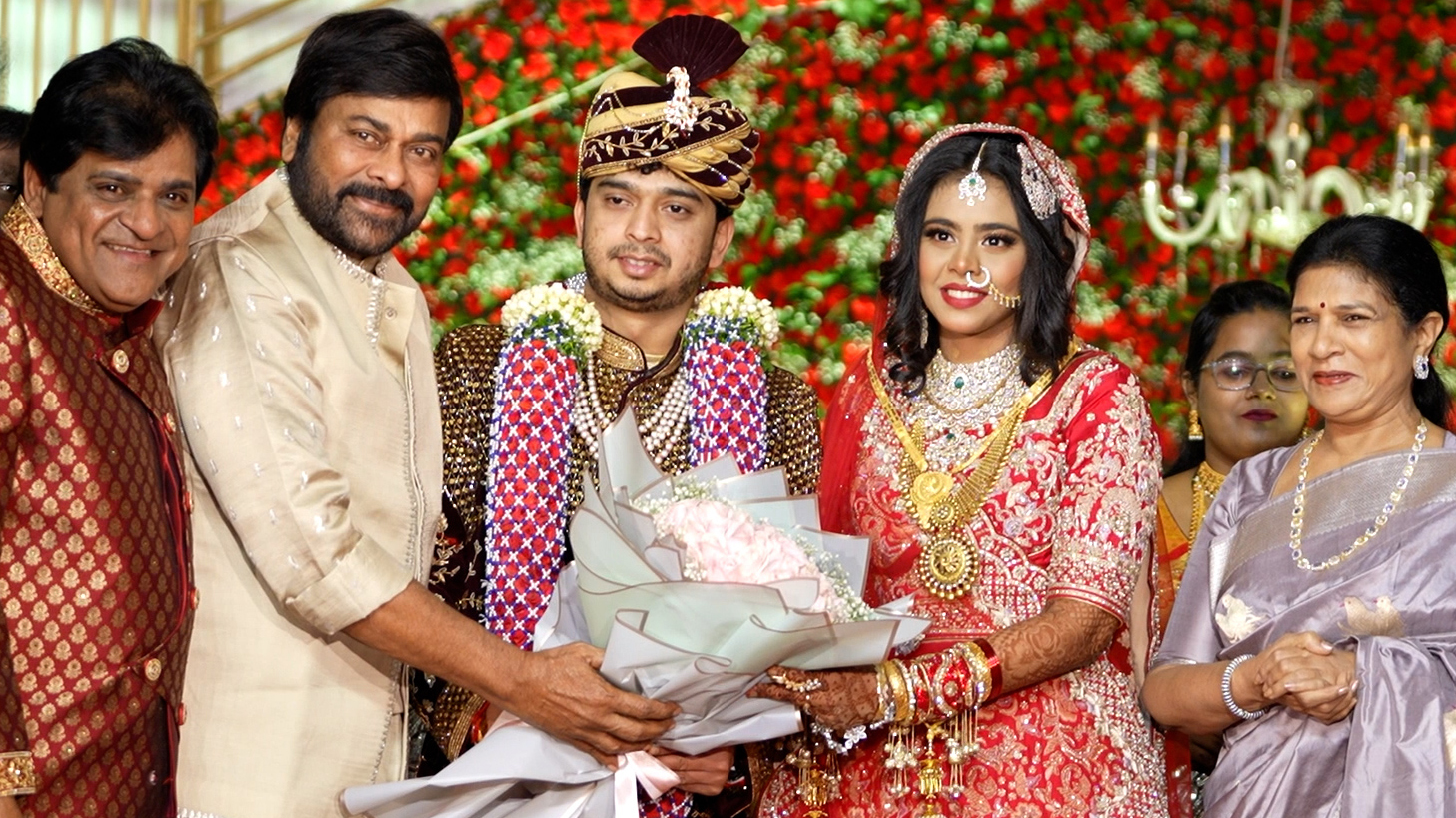Telugu Comedian and Senior Actor Ali Daughter's Wedding Ceremony Photos ...