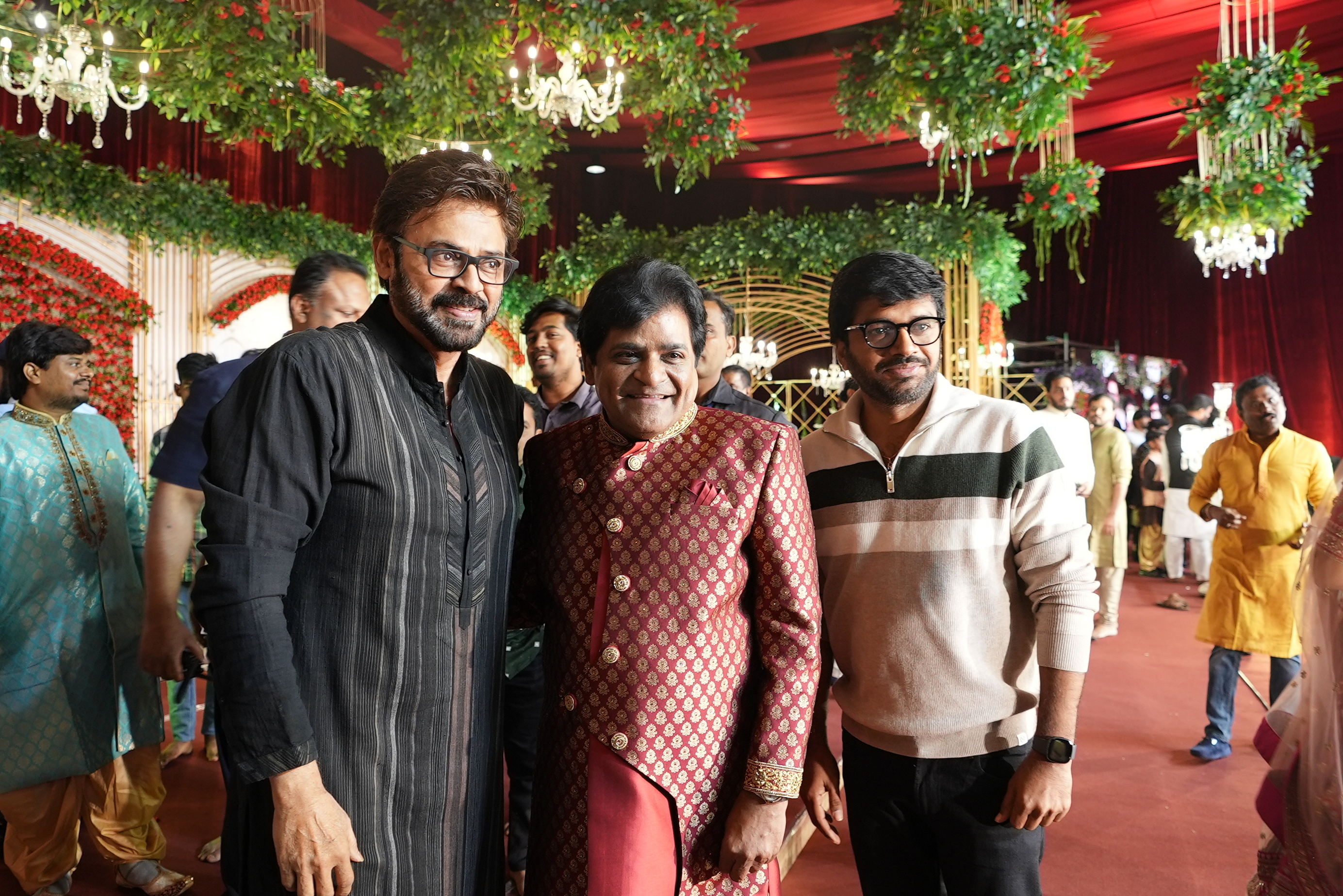 Telugu Comedian and Senior Actor Ali Daughter's Wedding Ceremony Photos ...