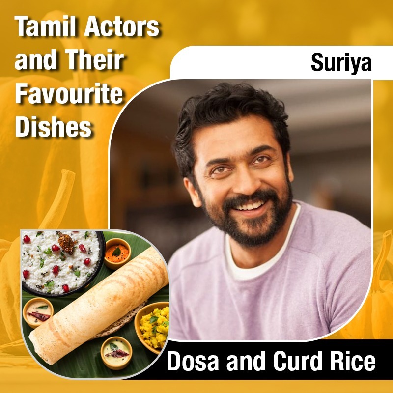 Vignesh Shivan To Rajinikanth , Tamil Actors and Their Favourite Dishes ...