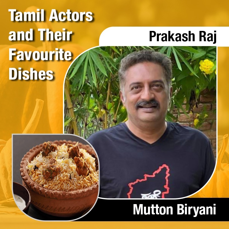 Vignesh Shivan To Rajinikanth , Tamil Actors and Their Favourite Dishes ...