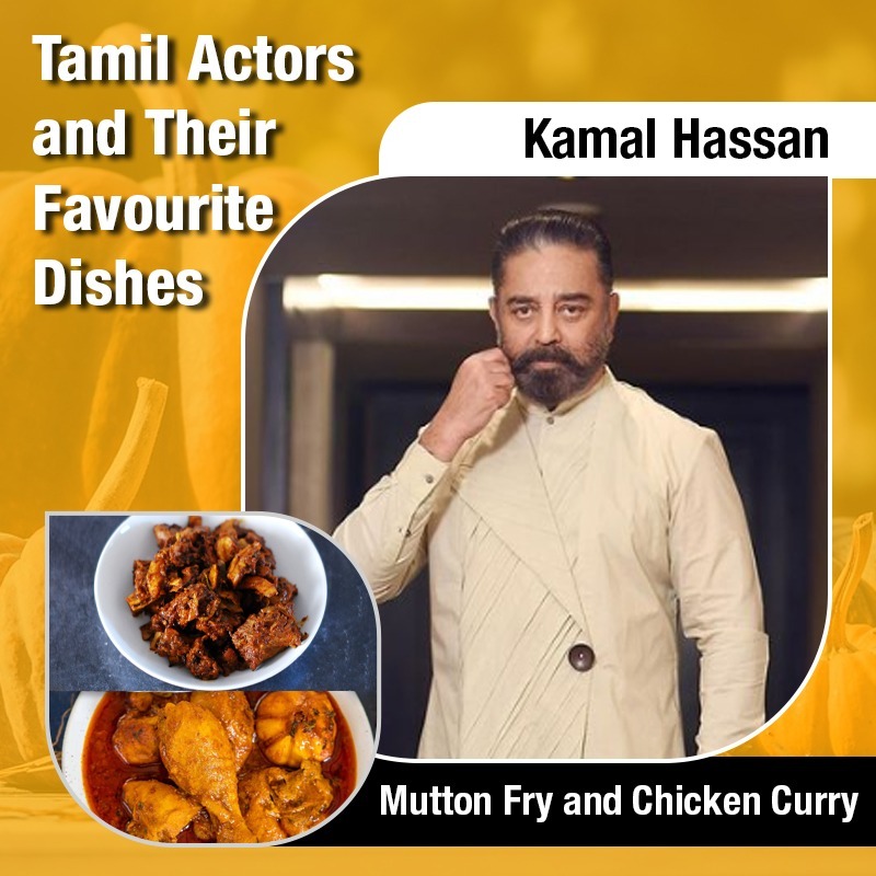 Vignesh Shivan To Rajinikanth , Tamil Actors and Their Favourite Dishes ...