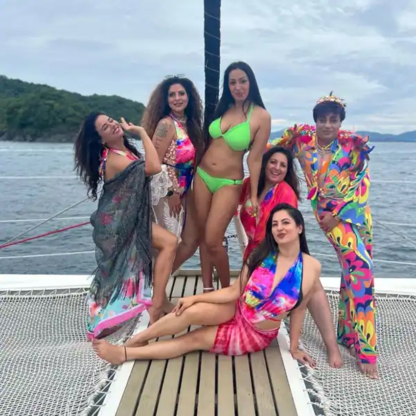 Kashmera Shah Celebrated Her 50th Birthday In Thailand With Her Ladies Gang !! - Filmibeat