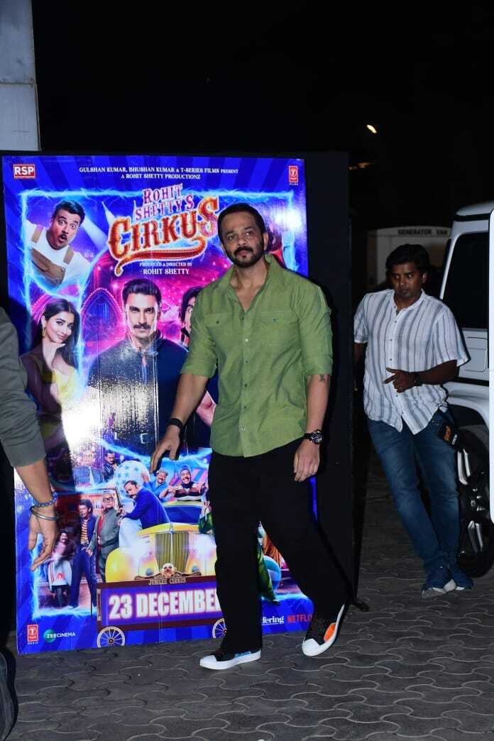 Ranveer Singh, Pooja Hegde, Rohit Shetty, and Other Celebs Spotted At ...