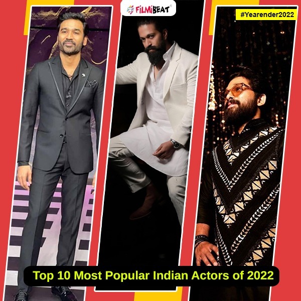 Year-Ender 2022: Top 10 Most Popular Indian Actors of 2022, 6 Out of 10 ...