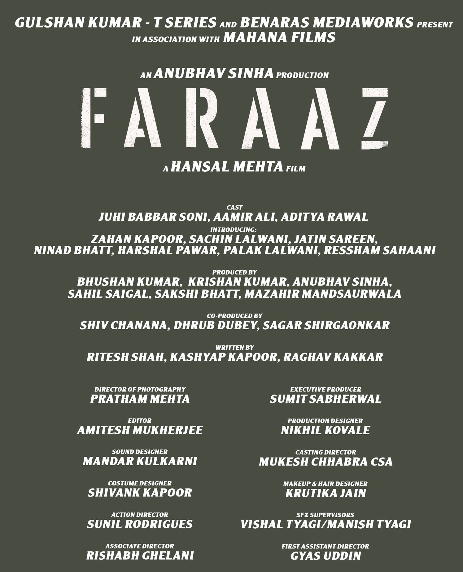 Faraz Bollywood Movie: Pooja, Shooting Stills, Location Photos & First ...