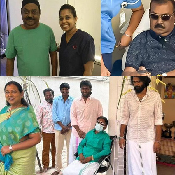 What Has Happened To Actor Vijayakanth; See Latest Pics - Filmibeat