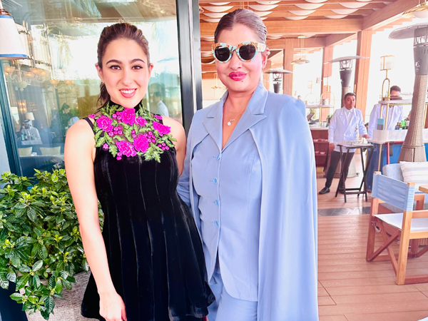 దుబాయిలో బాలీవుడ్ హీరోయిన్స్ సారా, అనన్యతో మేఘా కృష్ణారెడ్డి భార్య ...