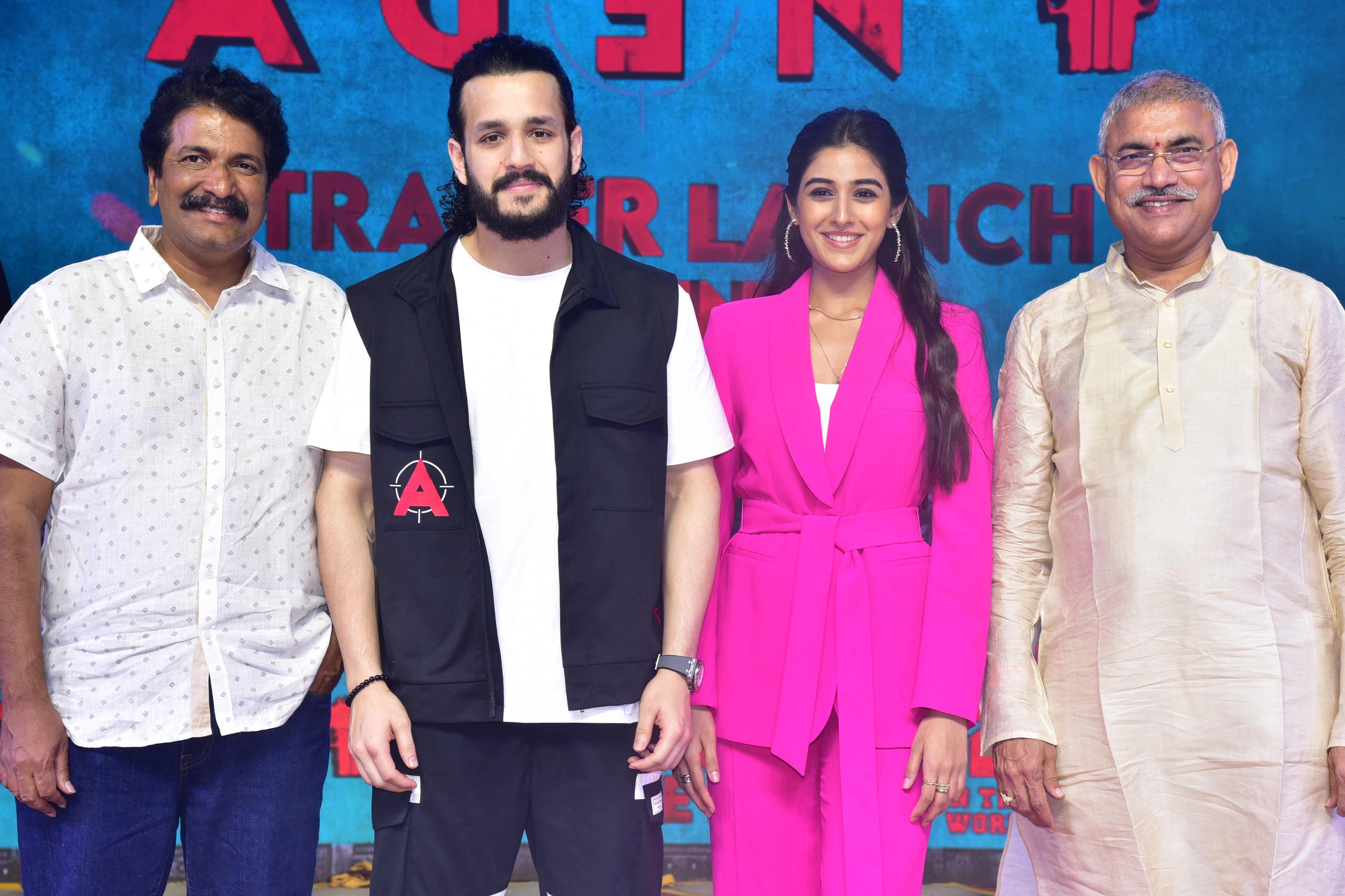 Agent Movie Trailer Launch Event - Filmibeat