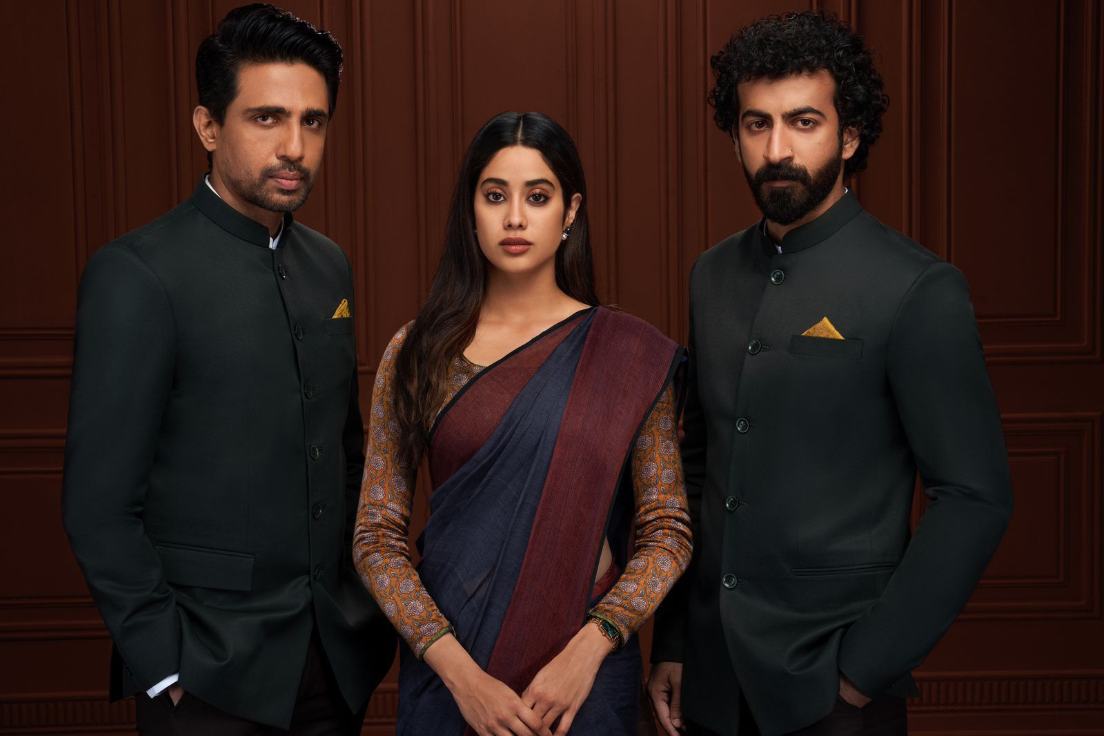 Janhvi Kapoor, Gulshan Devaiah, and Roshan Mathew starrer film Ulajh ...