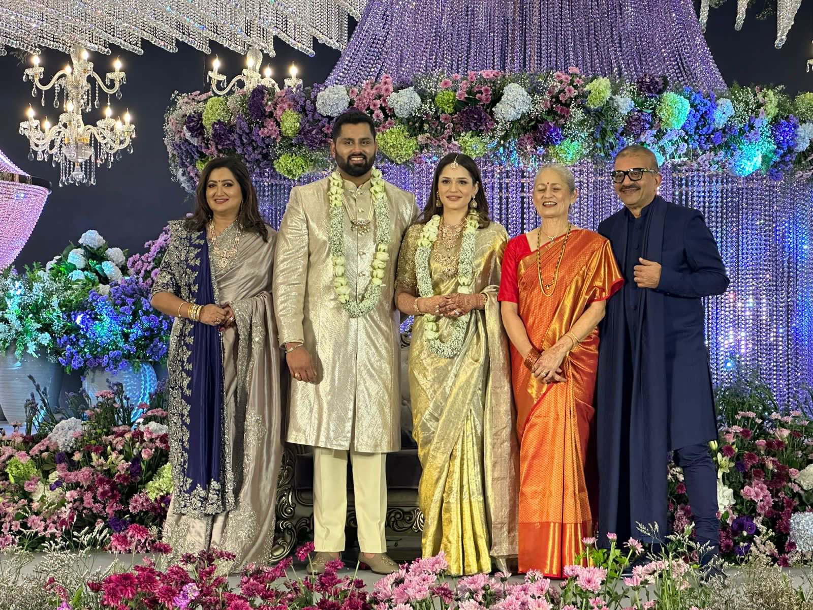 Abhishek Ambareesh and Aviva Bidapa Reception at Palace Ground in ...