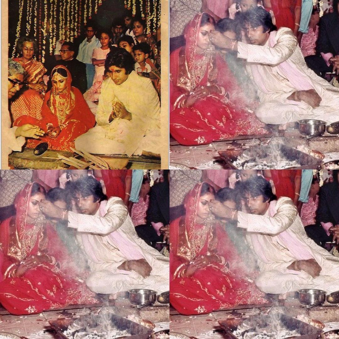Amitabh Bachchan and Jaya Bachchan complete 50 years of togetherness, some unseen pictures of ...