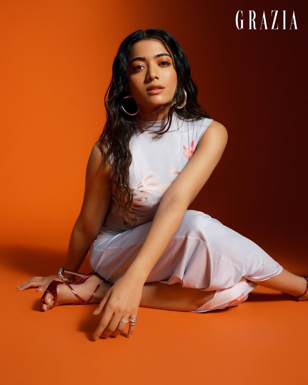 Rashmika Mandanna Graces the Cover of Grazia Magazine in a chic ...