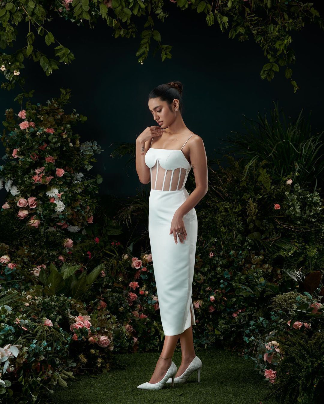 Spellbinding in White: Priya Prakash Varrier Stuns in a Captivating ...